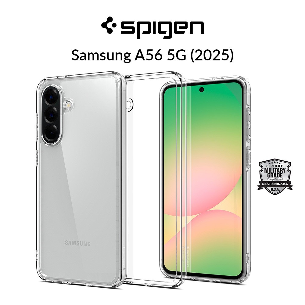 Spigen Samsung A56 5G Case Ultra Hybrid Clear Case Galaxy A56 Mil-Grade ...