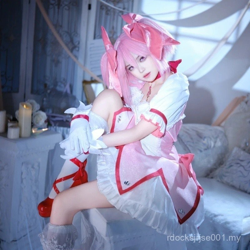 Shopee [95% Praise Rate] Magical Girl Madoka cos Uniform Kashime Yuanka cosplay School Uniform ...