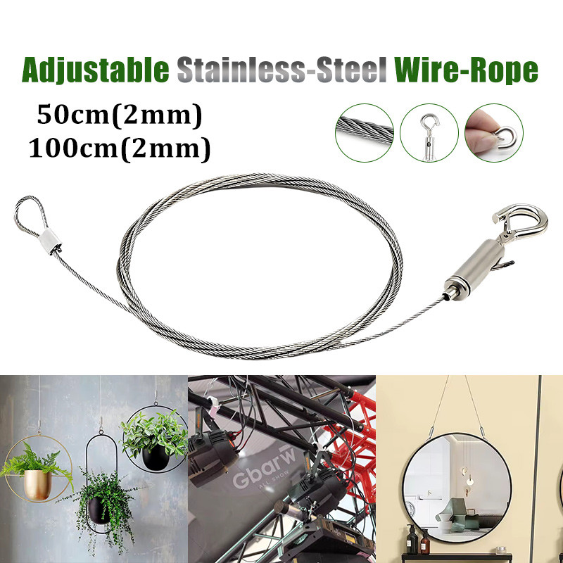 Steel Safety Rope Stage Lighting Safety Cable Moving Head Beam Durable ...