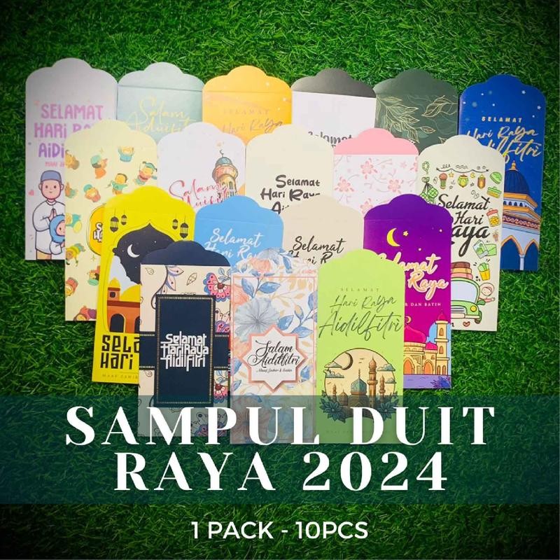 Sampul Duit Raya 2024 | 1 PACK (10PCS) | 29 Design EXCLUSIVE | READY ...