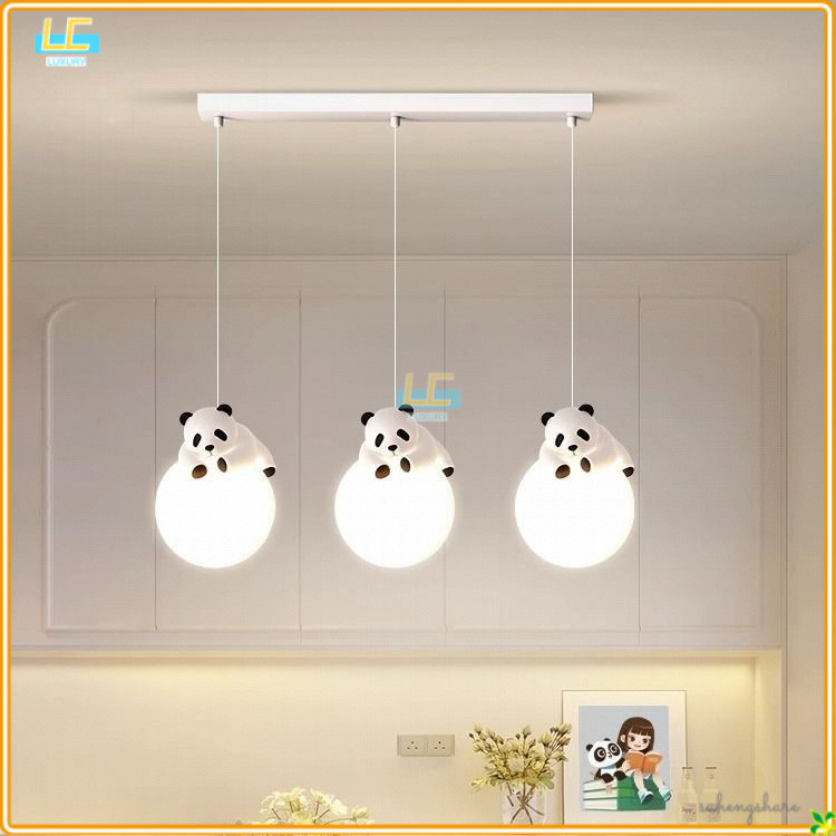 Modern and simple children's room hanging line lamp cute cartoon ...