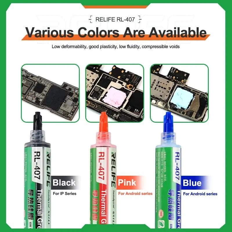 Relife RL-407 Thermal Grease Heat Conduction Phone Tablet Laptop ...