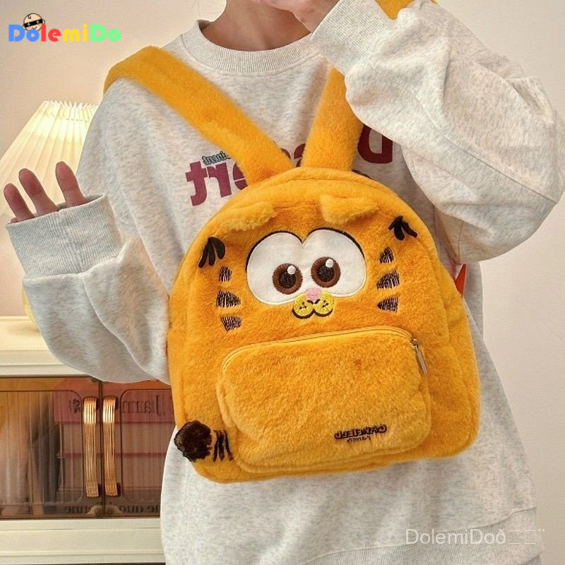[Ready Stock] Garfield Backpack Japanese Cute Schoolbag Cartoon ...