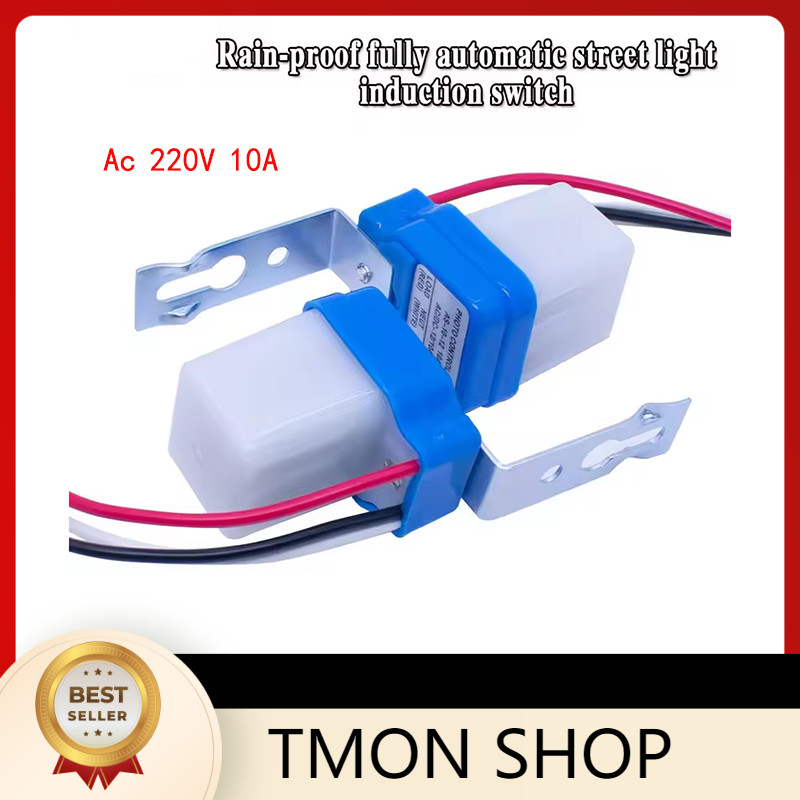 Ac-10 Auto On Off Waterproof Photocell Street Light Switch 10A 220V ...