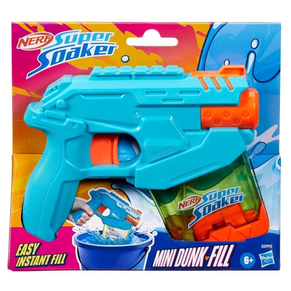 Nerf Super Soaker Mini Dunk Fill Water Blaster | Shopee Malaysia