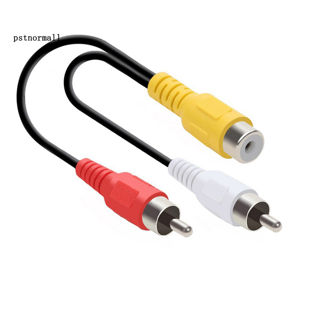 Core Rca Cable High-fidelity Rca Audio Cable Premium 2 Rca Male to 1 ...