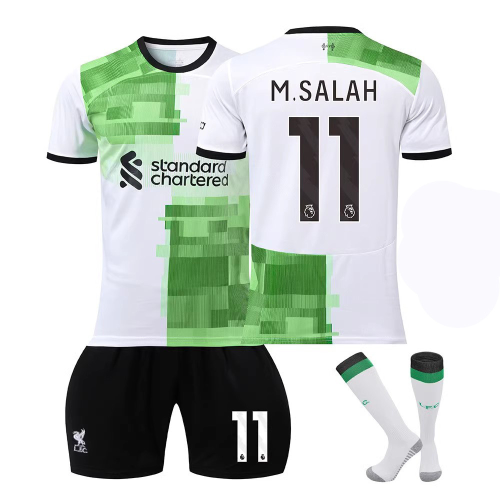 23-24 Liverpool Jersey Sarah Henus Dias Away Team Uniform Adult Children Football Uniform Suit ...