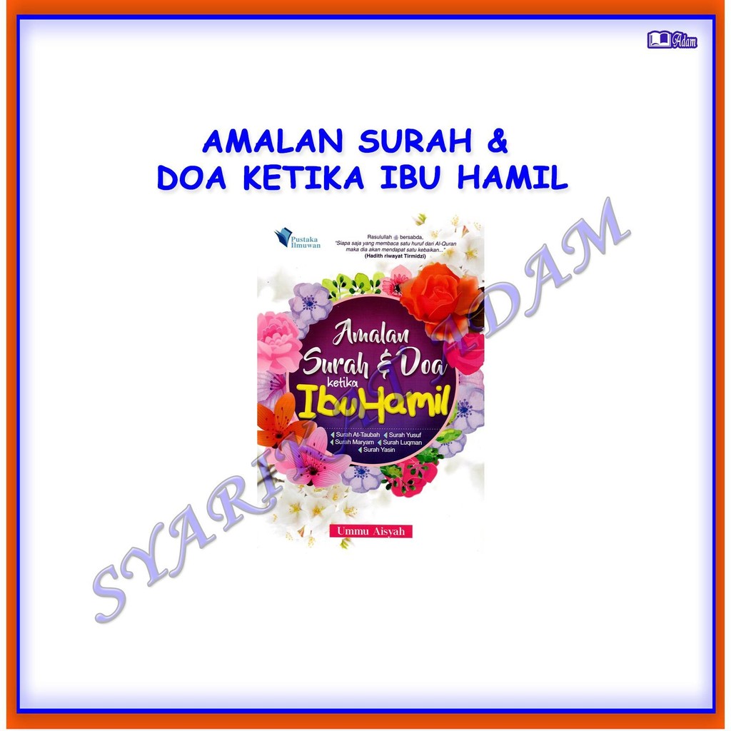 [ADM] AMALAN SURAH & DOA KETIKA IBU HAMIL | Shopee Malaysia