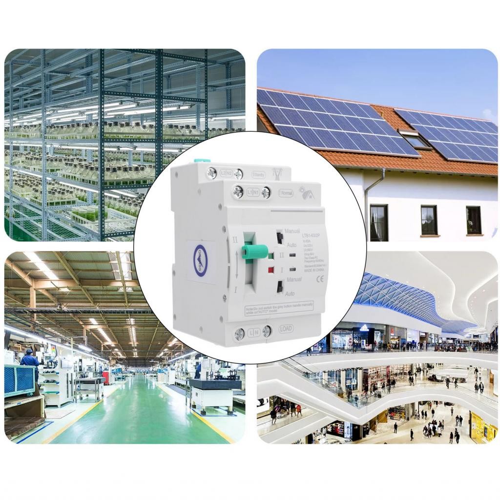 Ffggg Automatic Transfer Switch Flame Retardant PC Seamless Power ...