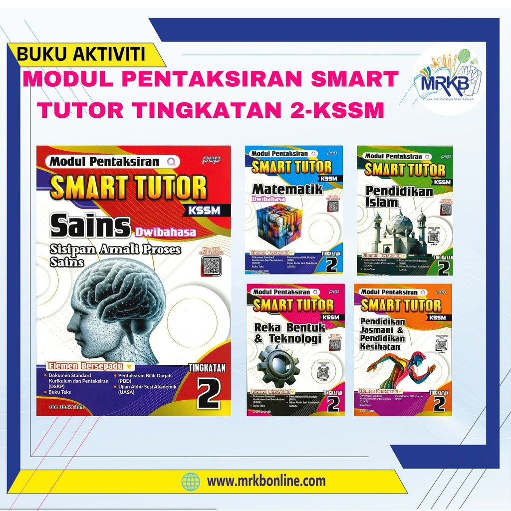 MODUL PENTAKSIRAN SMART TUTOR TINGKATAN 2 | Shopee Malaysia