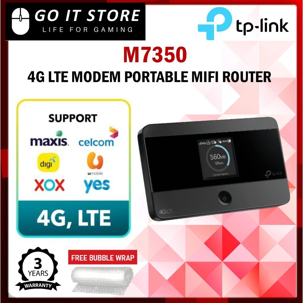 TP-LINK M7350 / M7450 / M7650 4G LTE 150Mbps 300Mbps 600Mbps Mobile Wi ...