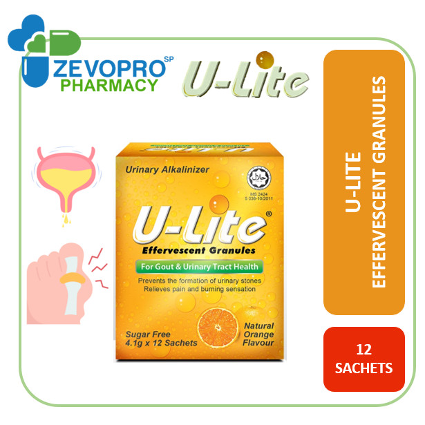 U-Lite Effervescent Granules Sachet 12 Sachets [EXP 10/2026] | Shopee ...