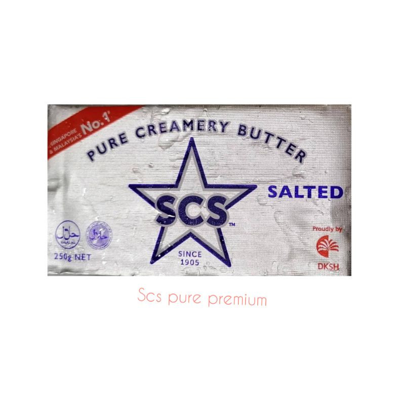 Ready Stock SCS Salted / Unsalted Butter (Foil Pack 227g x 3pcs) Halal ...