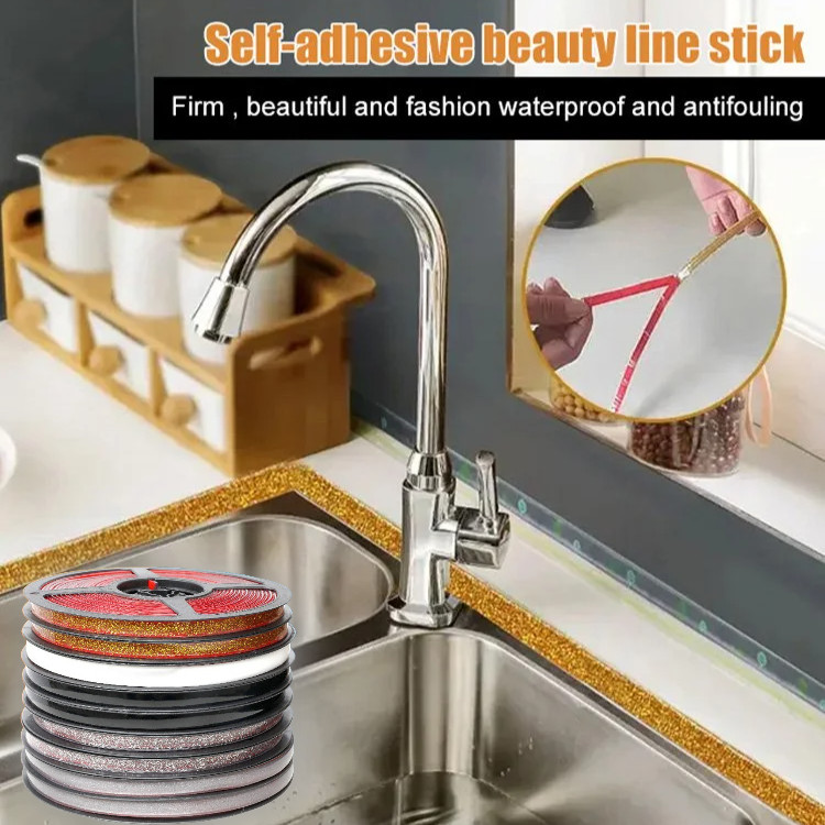 【HOT】[Non-Easy Break/Waterproof/Moisture Proof]Beauty Edge Line Sticker ...