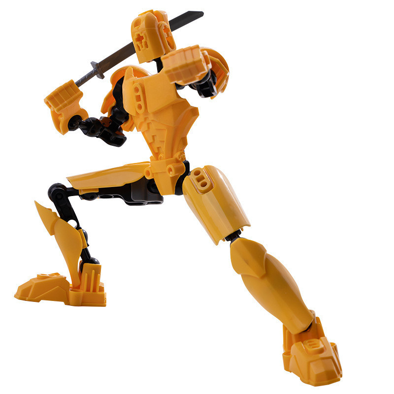 Lucky Number 13 Multi-joint movable robot kidsren's toy transformation ...