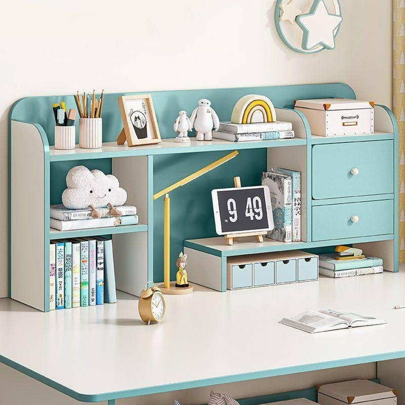 Students' desk bookshelf Primary school students' desk shelf learning ...