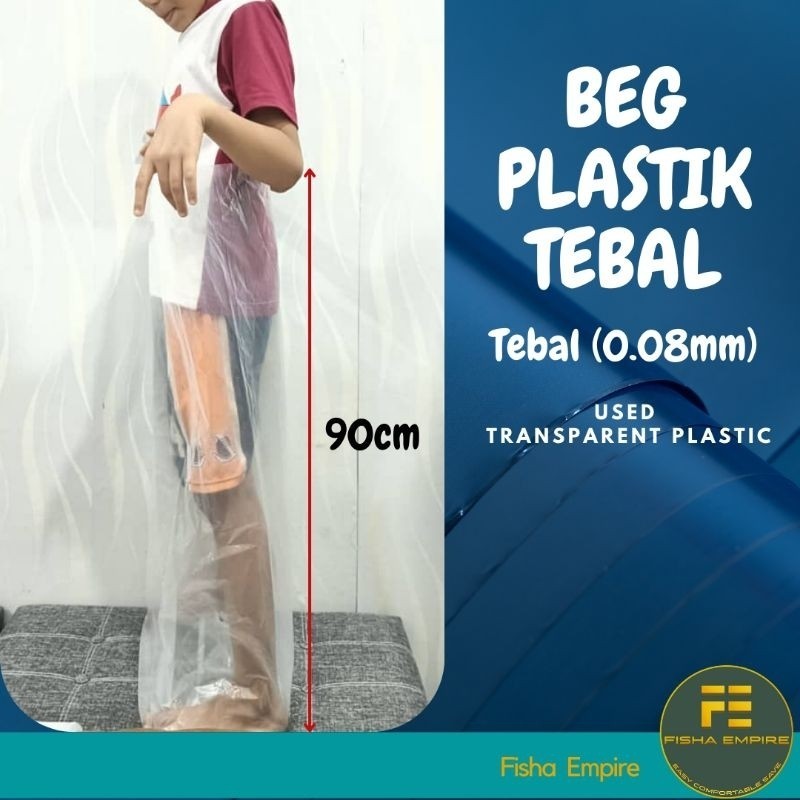 [USED] Used Plastic Beg Plastik Besar Heavy Duty Extra Plastic (90cm x ...
