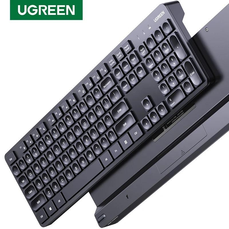 UGREEN Wireless Keyboard 2.4G English 104 Keycaps Keyboard For Office ...