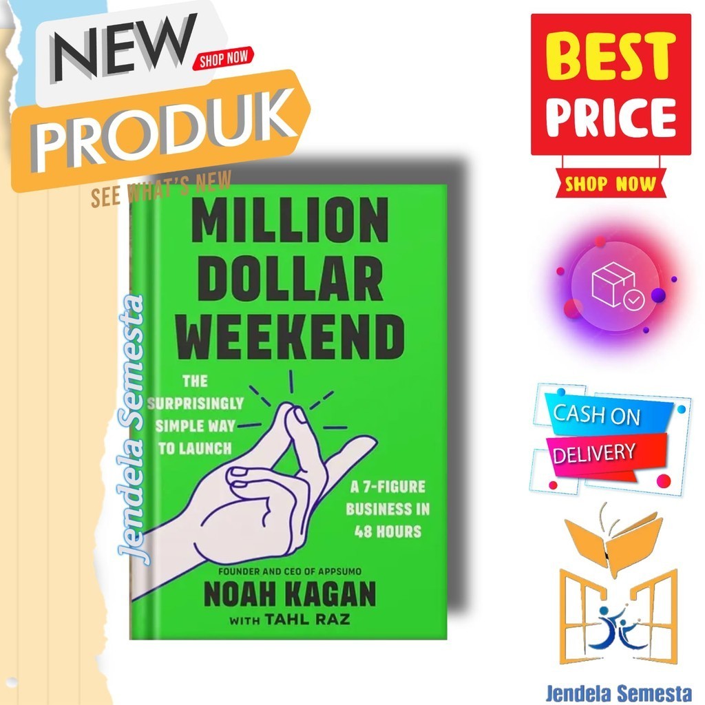 Million Dollar Weekend by Noah Kagan (English) | Shopee Malaysia