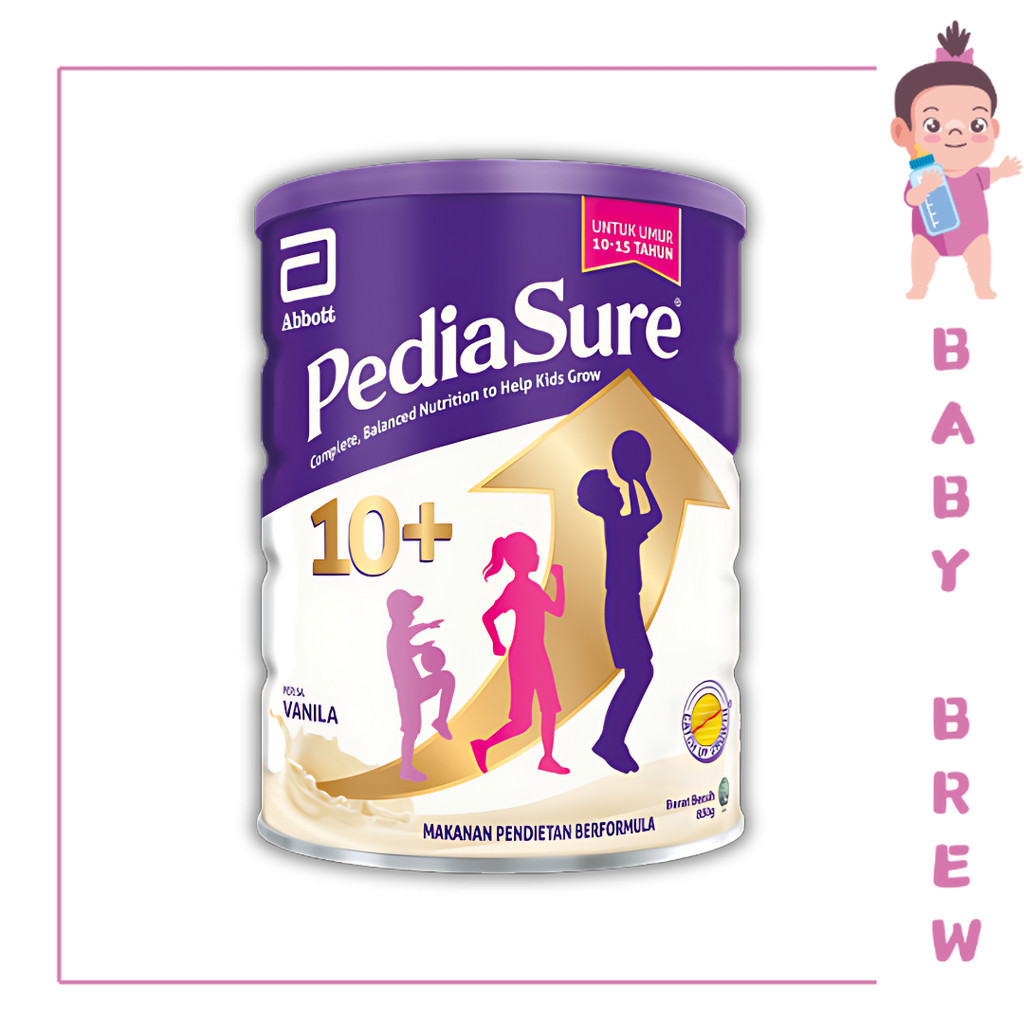 NEW STOCK Pediasure 10 plus (Age 10-15) 850g (Vanilla/Chocolate) (Child ...