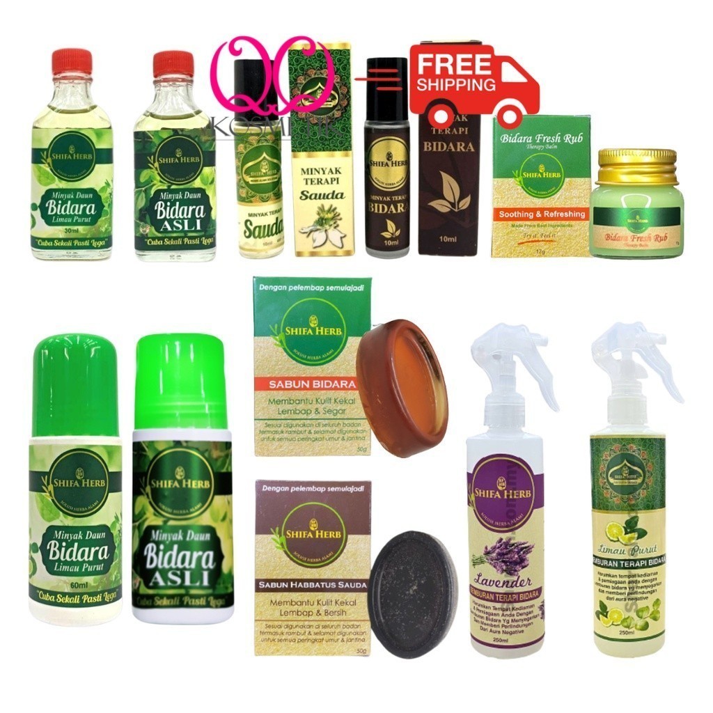 (Jaga2 Tiruan) SHIFA HERB Minyak Terapi Sauda Bidara Minyak Daun ...