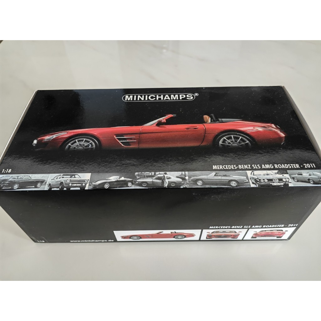 1/18 Mini Cut Benz SLS AMG Roadster Convertible | Shopee Malaysia