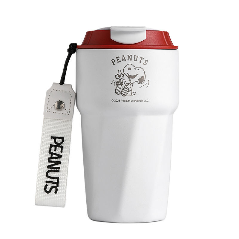 Official Snoopy Snoopy 304 Stainless Steel Coffee Cup Female High-value ...