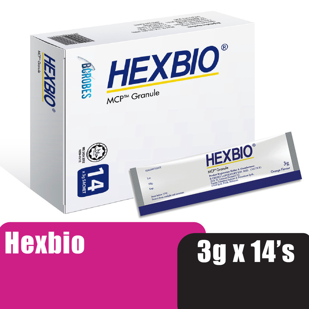 HEXBIO Probiotics MCP Granule 3g x 14's | Shopee Malaysia