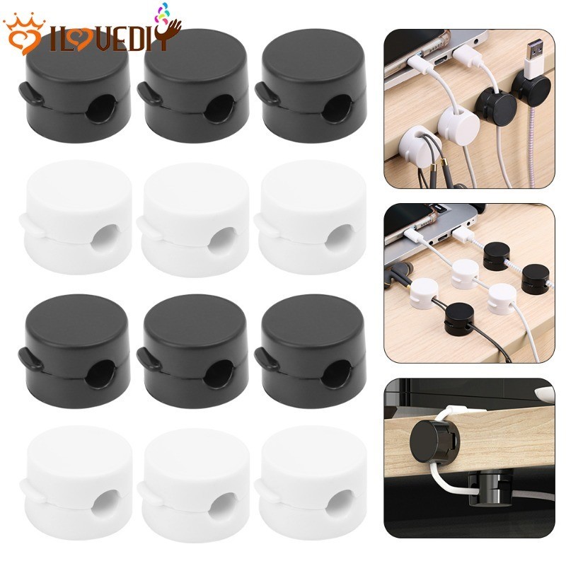 [ Featured ] Magnet Cable Buckle Clip - Self-adhesive, Anti-slid ...