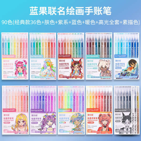 barang sekolah aesthetic barang sekolah Buku panduan Languo pen jenama ...