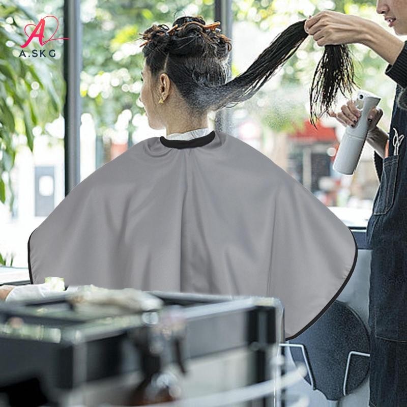 [COD] Barber Cape Haircut Cape Professional Hair Dye Shawl Hairdressing ...