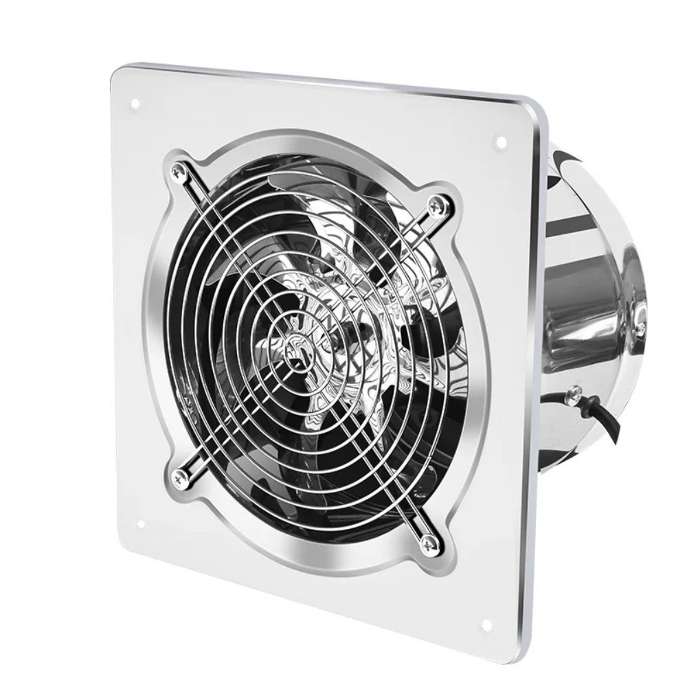 40W Booster Fan Bathroom Toilet Ventilation Pipe Exhaust Fan Wall ...