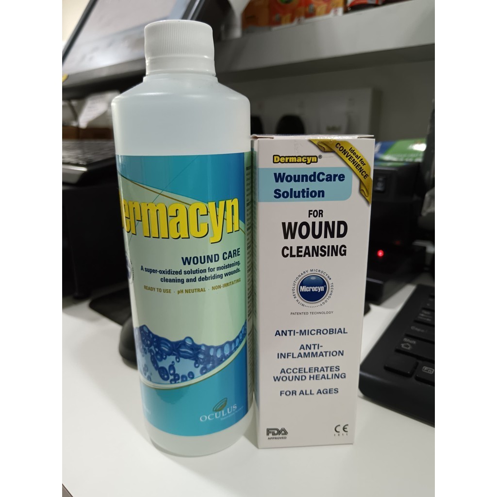 DERMACYN WOUND CARE SOLUTION (AIR CUCI LUKA) | Shopee Malaysia
