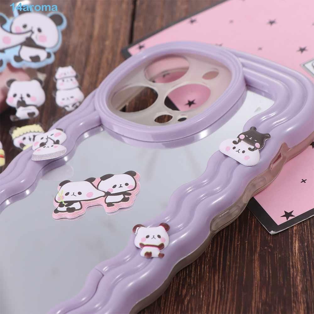 AROMA Panda Sticker, Gift Box Strawberry Bear Panda Bubble Sticker ...