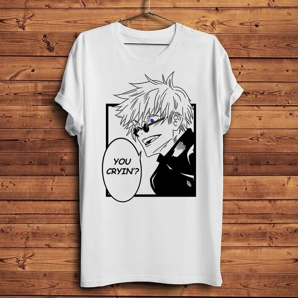 Gojo Satoru Funny Jujutsu Kaisen JJK Anime T Shirt Men Homme Daily ...