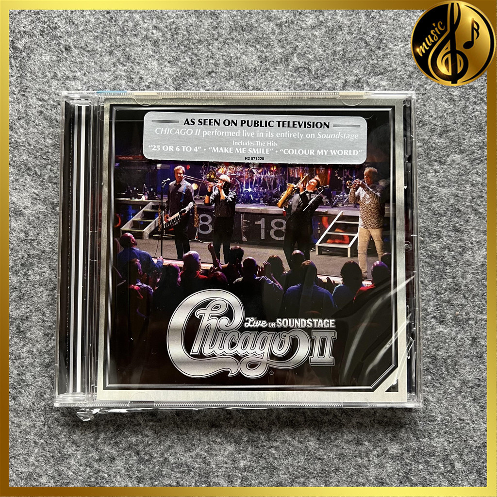Original Chicago II - Live On Soundstage CD Album [Sealed] Brand New CP | Shopee Malaysia