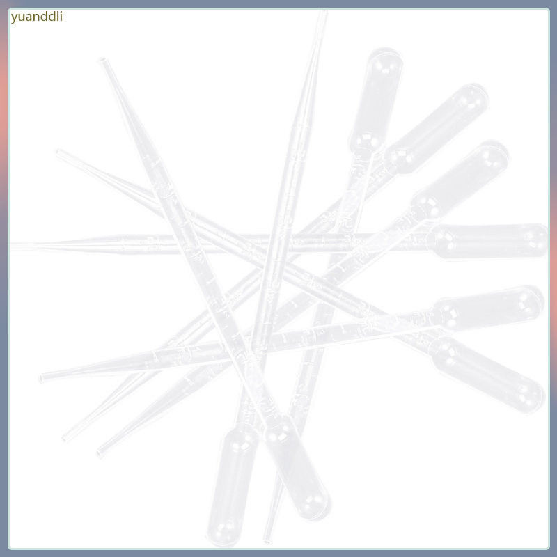 100pcs Transparent Pipette Single Use Scale Pipette Essential Oils ...