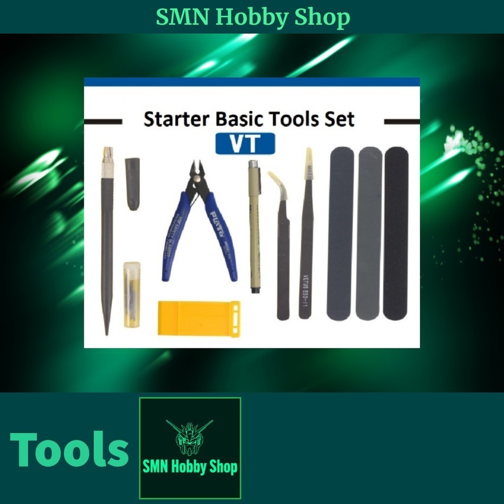 Modeler Starter/Beginner Basic Tools Set Craft for Model Kit [Hobby General Model Tools Hardware ...