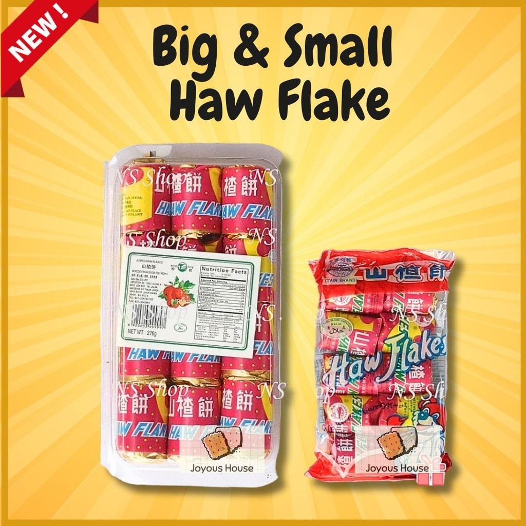 HAW FLAKES BIG PACK 12PCS / SMALL PACK 10 PCS ASAM DUIT GULA-GULA RAYA ...