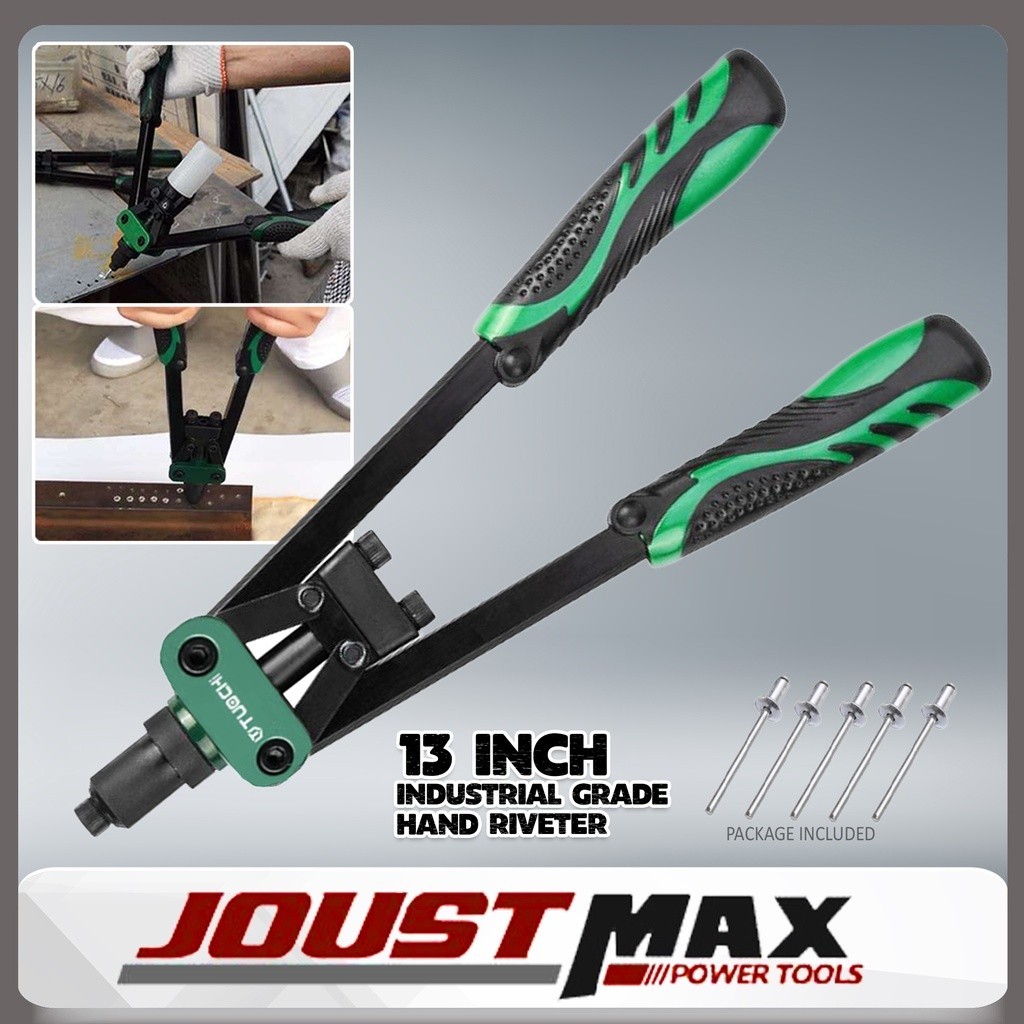 TUOCHI 13 Inch Hand Rivet Gun Hand Riveter Gun Mesin Paku Tembak Rivet ...