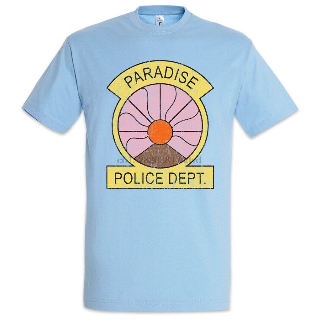 Ppd Tshirt Fun Paradise Symbol Police Sign Department Pd Gerald Logo ...
