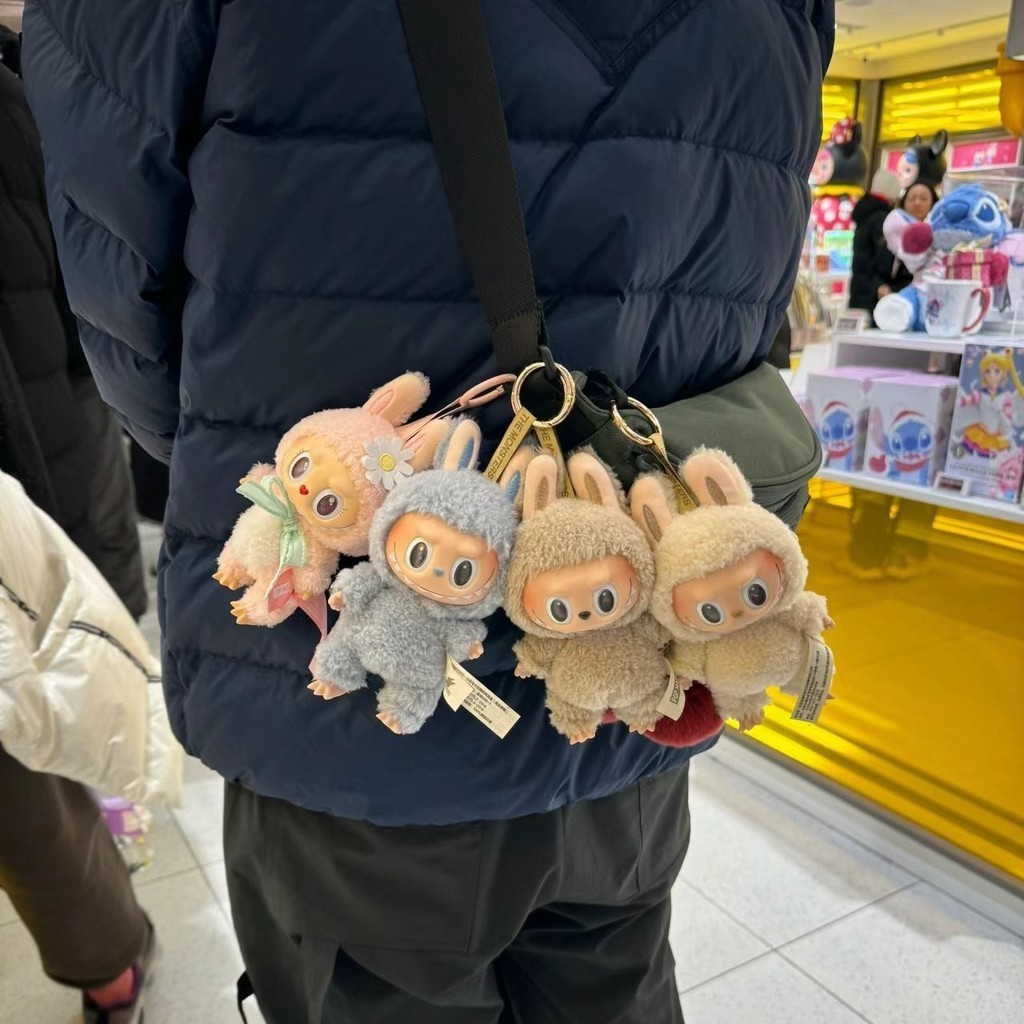 Straw Straw Hongshu's same style high-looking Labubu factory version ...