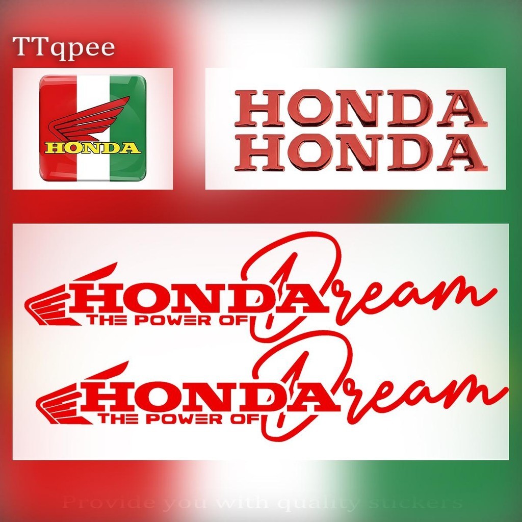 motorcycle accessories reflective sticker for honda rsx150 ex5 dream ...