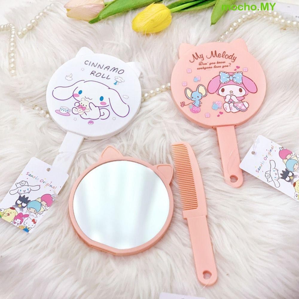 MOCHO Cartoon Mirror, Cute Kawaii Handheld Mirror, Mini Kuromi Plastic ...