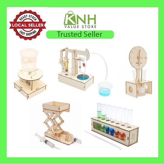 lifting table / Clock Project Wooden STEM DIY Kids Science Education ...