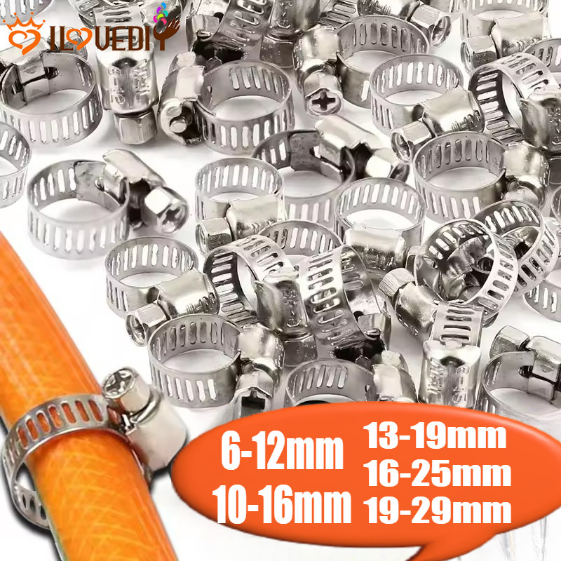 Stainless Steel Screw Band Hose Clamps - Worm Gear Plier Tools - Faucet ...