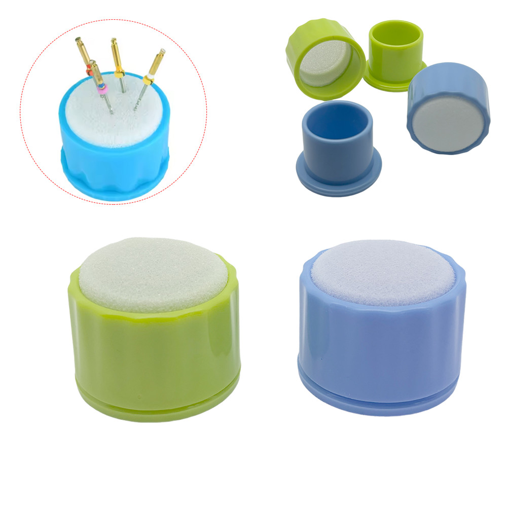 Dental File Stand Cleaning Block Box Autoclavable Silicone Base Dental ...