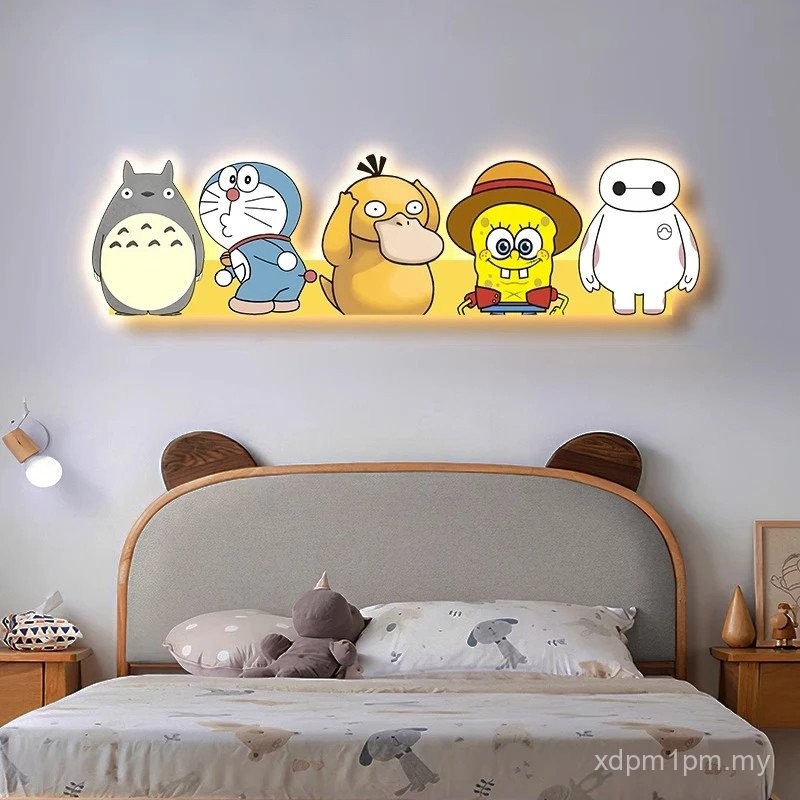 Lukisan Hiasan Bilik Kanak-kanak Anime Bilik Kanak-Kanak Kanak-kanak ...