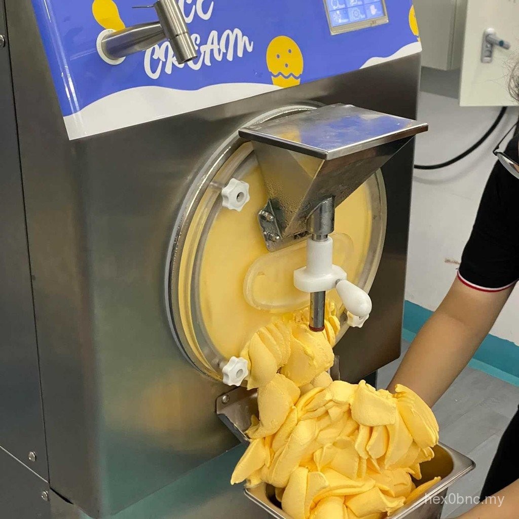 Hard Ice Cream Machine Commercial Large Production Volume Automatic ...