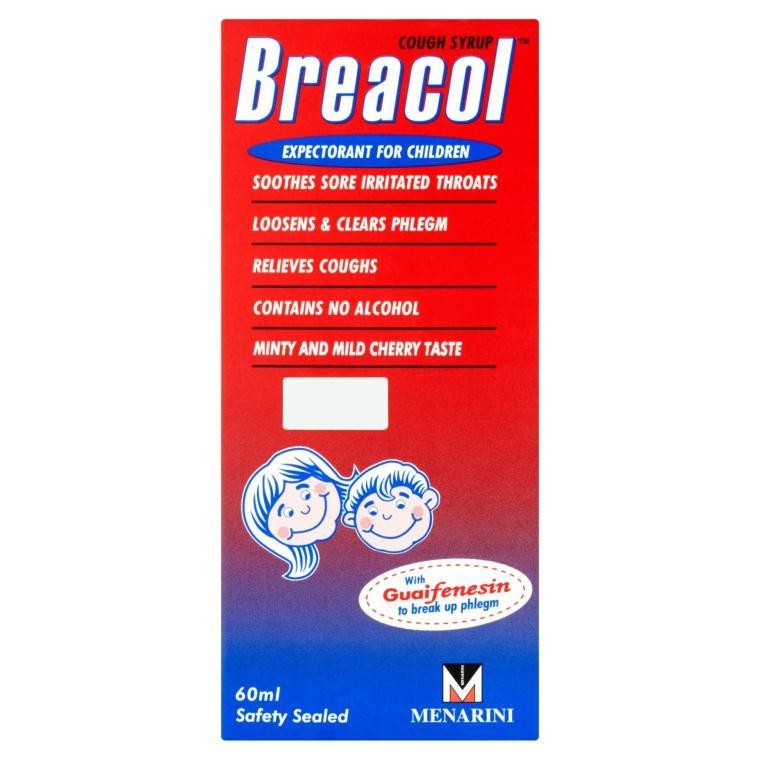 BREACOL COUGH SYRUP CHILDREN 60ML (EXP 04/2026) | Shopee Malaysia